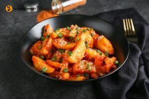 Asian Potato Recipe | Spicy Crispy Potatoes with Soy Garlic