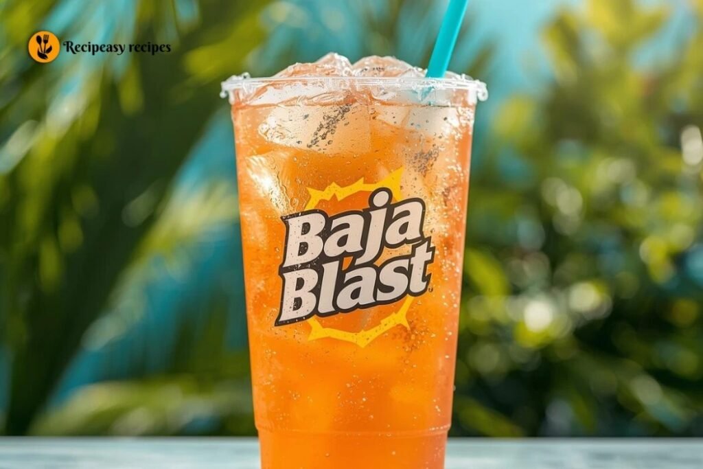 Homemade Baja Blast – Refreshing Tropical Lime Soda